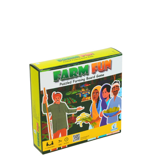 Farm Fun, Puzzled Farming Board Game for age above 6 years – BLUE BIRD