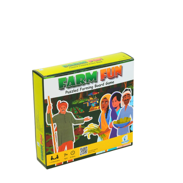 Farm Fun, Puzzled Farming Board Game for age above 6 years – BLUE BIRD